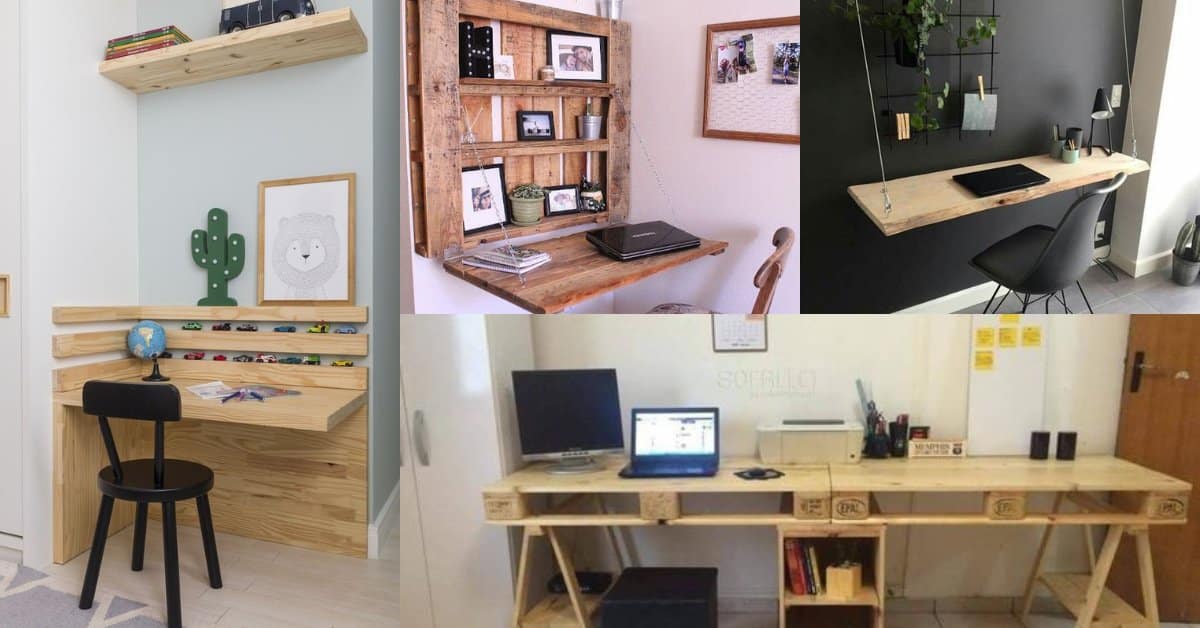 Ideas Creativas Para Hacer Mesas Y Escritorios Hechos A Mano