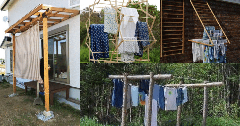Ideas Creativas Para Hacer Un Tendedero Al Aire Libre