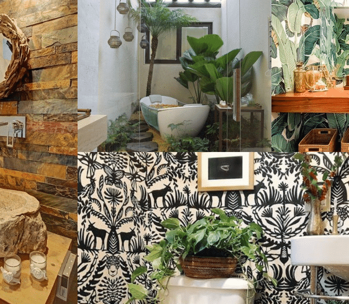 Ideas para decorar un baño exótico
