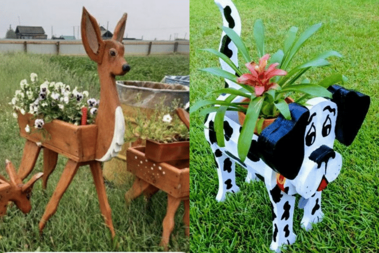 Transforma Tu Jardín En Un Zoológico Encantado Con Estas Jardineras únicas
