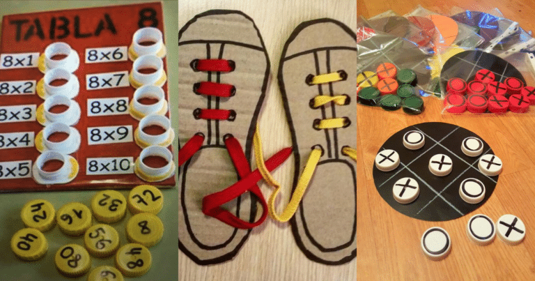 Juegos Educativos Con Reciclaje Para Niños