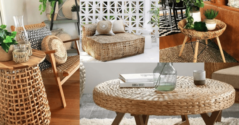 Fantásticas Ideas De Muebles Hechos De Paja